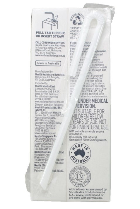 Resource Fruit Beverage | Nestlé Health Science