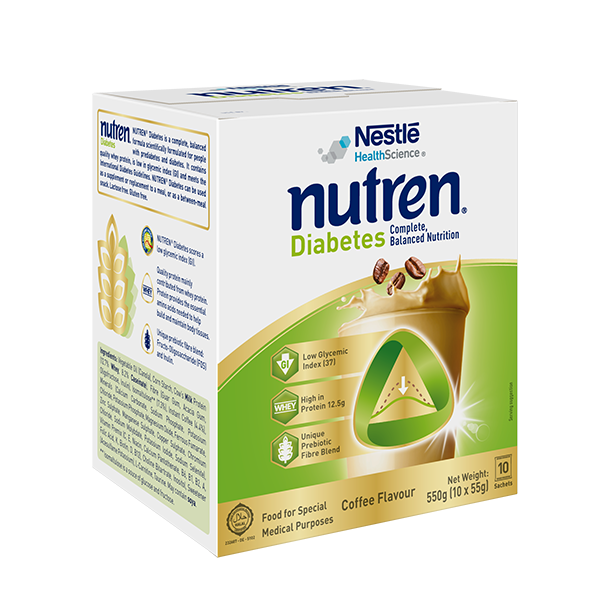 nutren gluco balance coffe pack